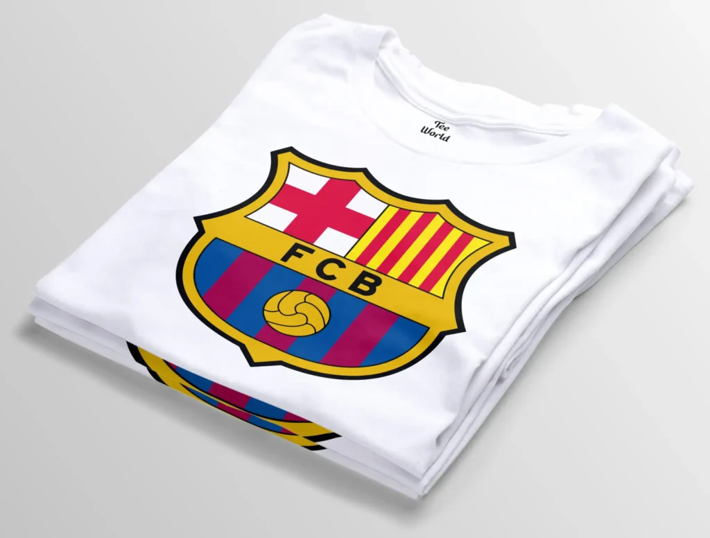 FCB Logo T-Shirt: Look And Feel Your Best While Cheering On Barça ...