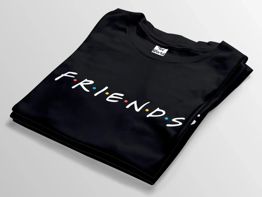 Friends Logo T-Shirt - Iconic TV Show Fashion In Bangladesh